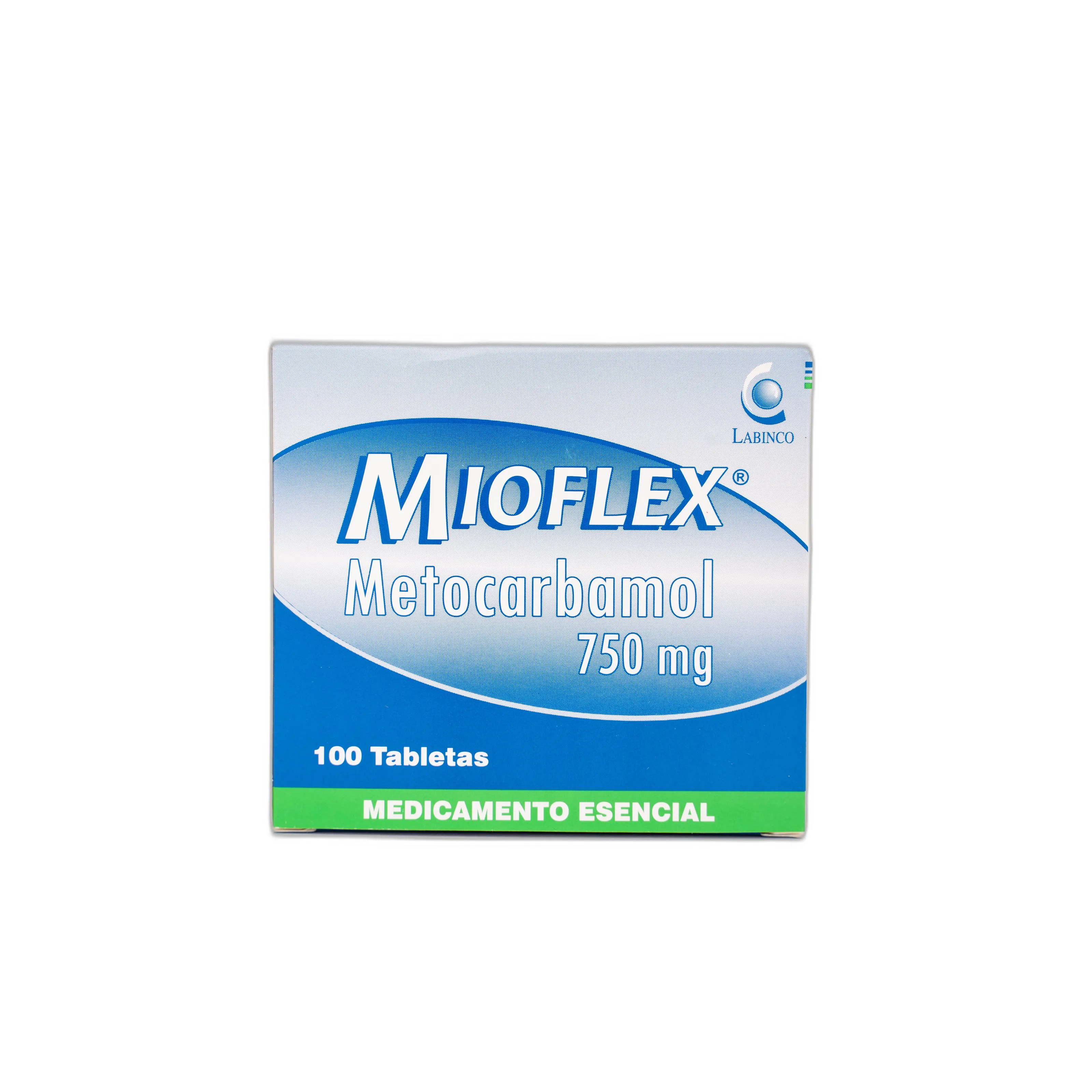 Mioflex 750 Mg Caja 100 Tabletas Labi | Galenica | Medicamentos Confiables