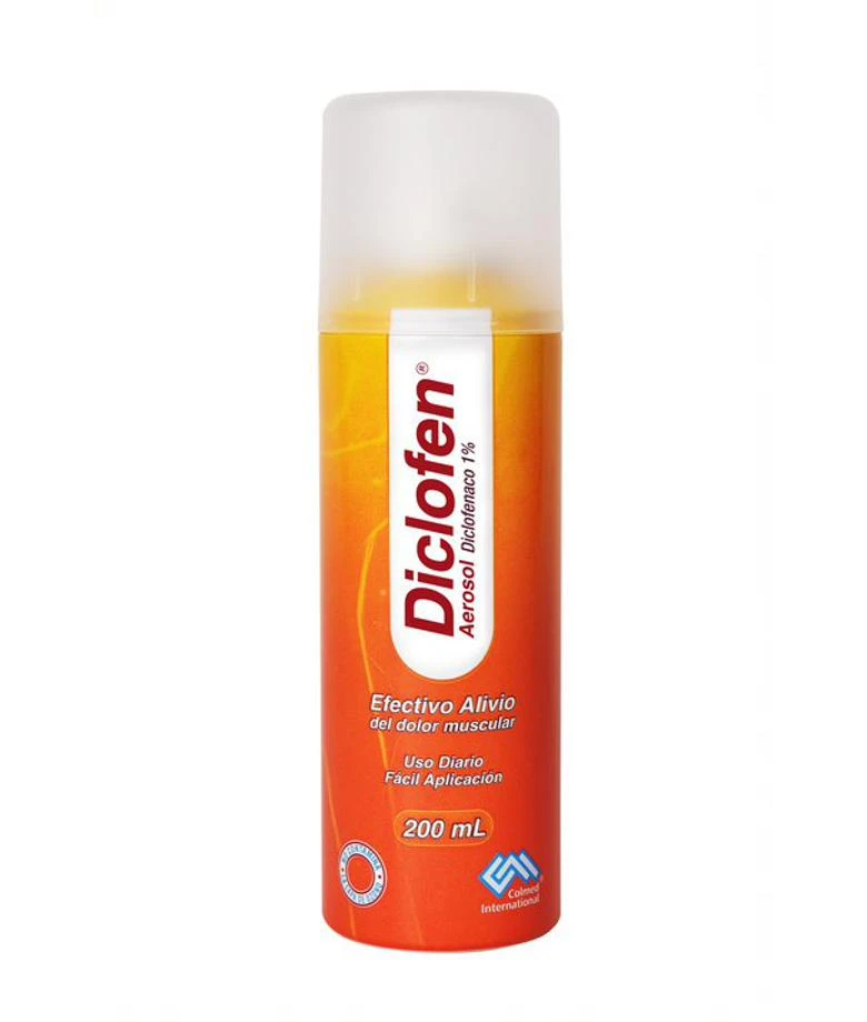 Diclofen 1% Dolor Muscular Aerosol X 200 Ml | Galenica | Medicamentos ...